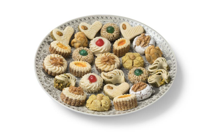 Moroccan Cookies at the Bakery Stock Photo - Image of africa, morocco ...