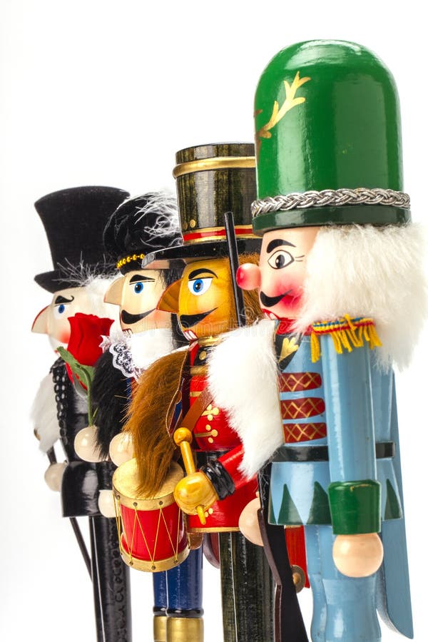 Traditional Figurine Christmas Nutcracker Stock Image - Image of wood ...
