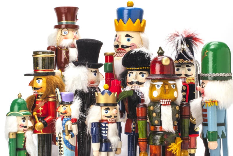 Traditional Figurine Christmas Nutcracker Stock Image - Image of ...