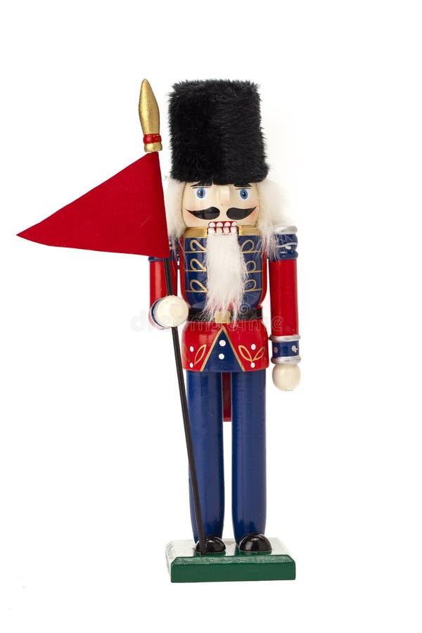 Traditional Figurine Christmas Nutcracker Stock Image - Image of ...