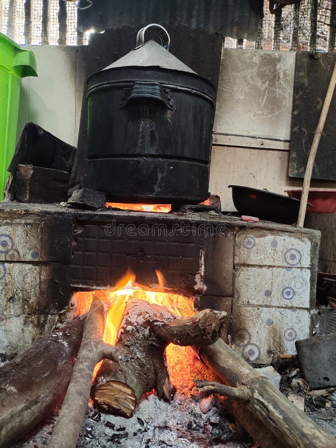 Traditional Fire at the End of Winter Stock Image - Image of sylt, glow ...