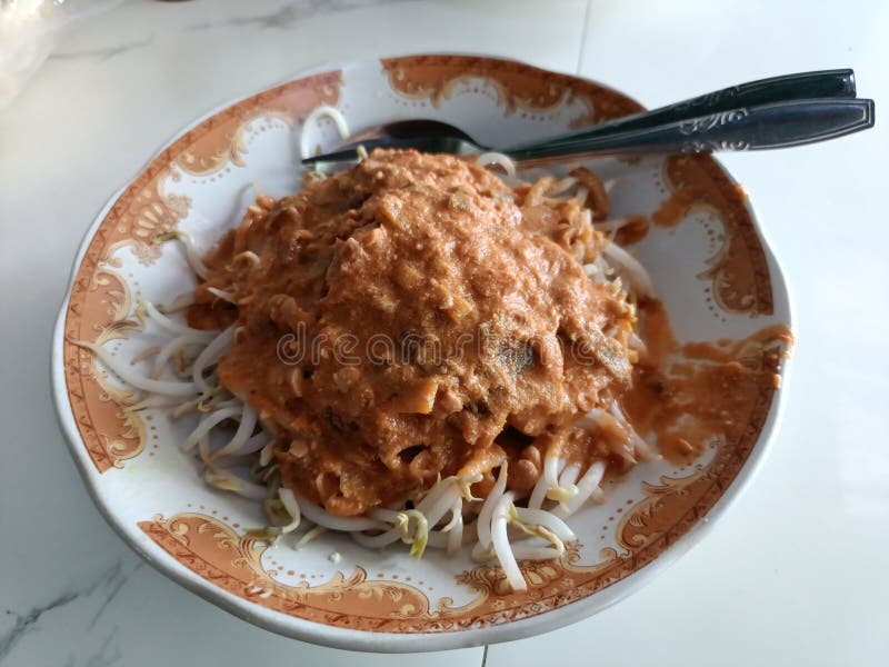 Traditional Food from Bogor, West Java & X22;Toge Goreng& X22; Stock ...