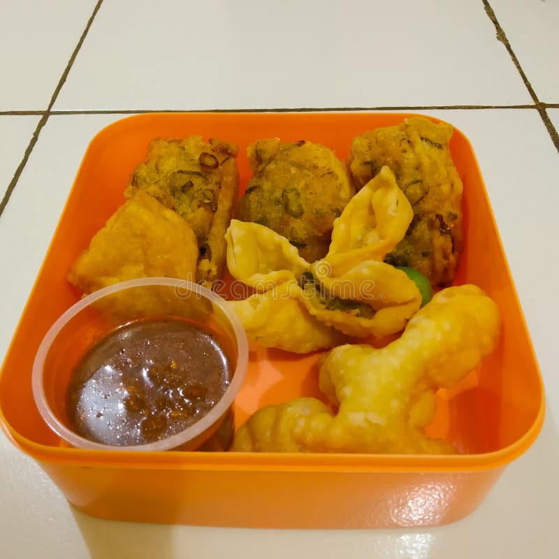 Traditional Food in Box of West Java Indonesia Stock Photo - Image of ...