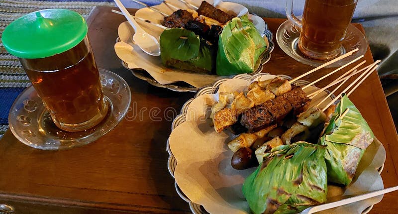 Traditional Food of Java is a Nasi Kucing Stock Photo - Image of fish ...
