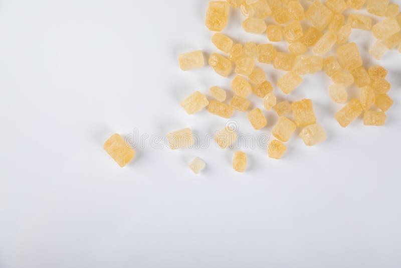 Traditional Food Yellow Ice Candy Stock Photo - Image of cane ...