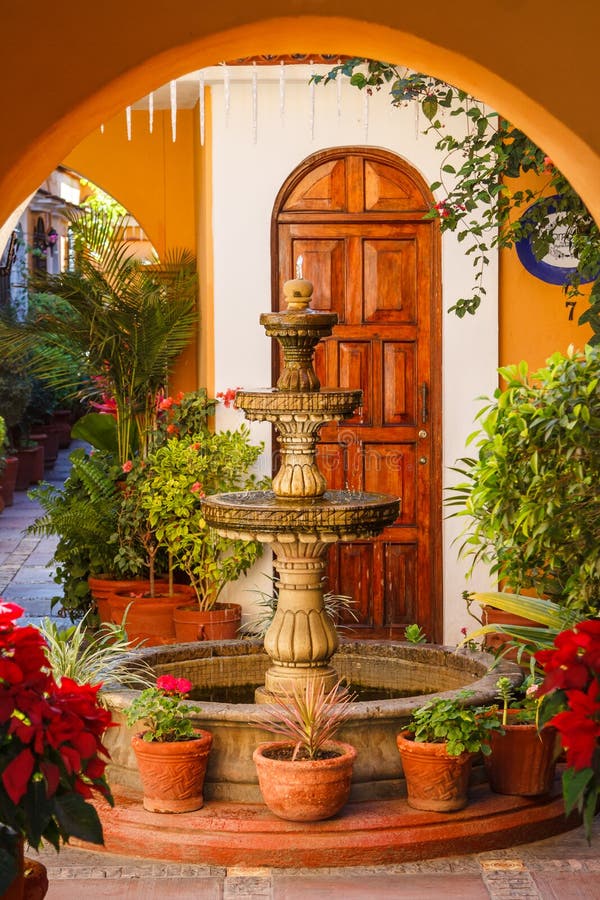 The Traditional Fountain in the Village 1 Stock Image - Image of rural ...