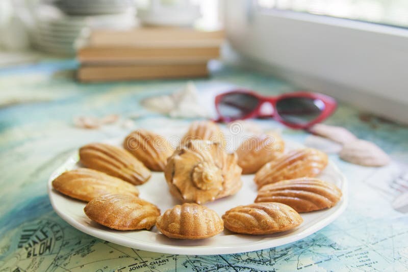 Traditional French Cookies. Stock Photo - Image of cafe, queen: 80588088