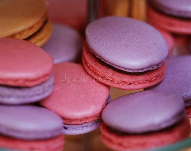 Traditional French Macarons Stock Photo - Image of confection, bakery ...