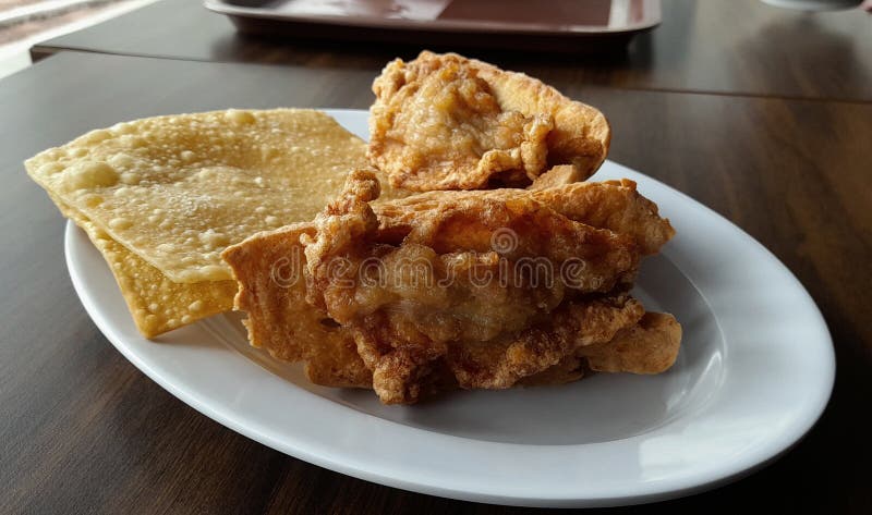 Traditional Fries Called Batagor and Pangsiy Stock Image - Image of ...