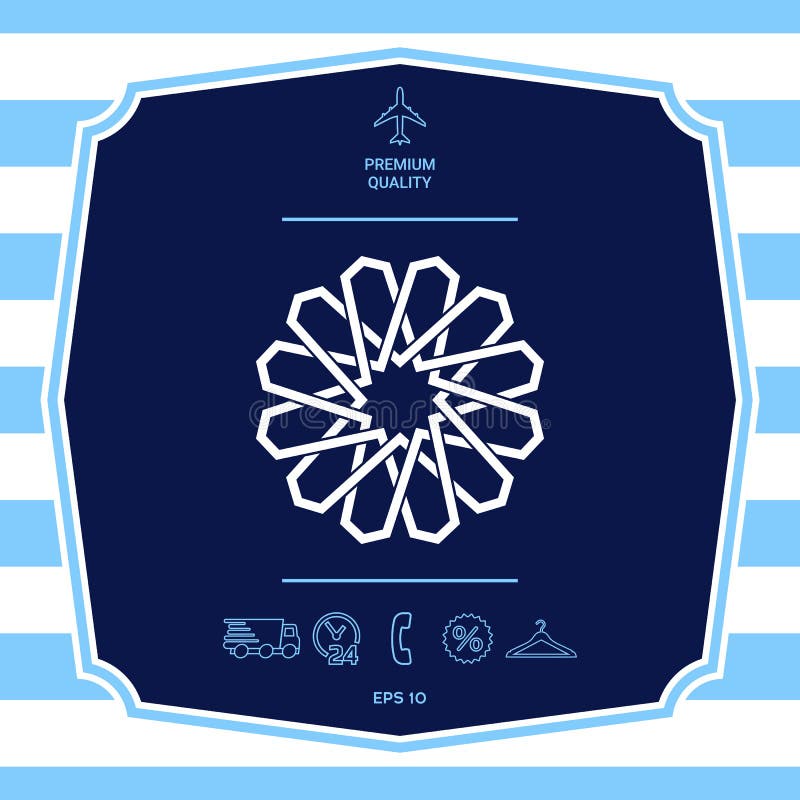 Traditional Geometric Oriental Arabic Pattern. Element for Your Design ...