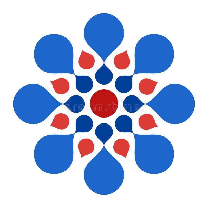 Traditional Geometric Pattern Icon Symbol for Decoration Stock Vector ...