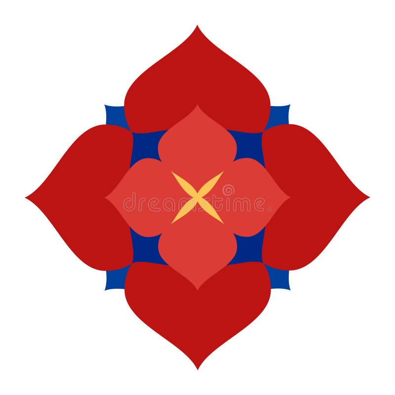 Traditional Geometric Pattern Icon Symbol for Decoration Flat Stock ...