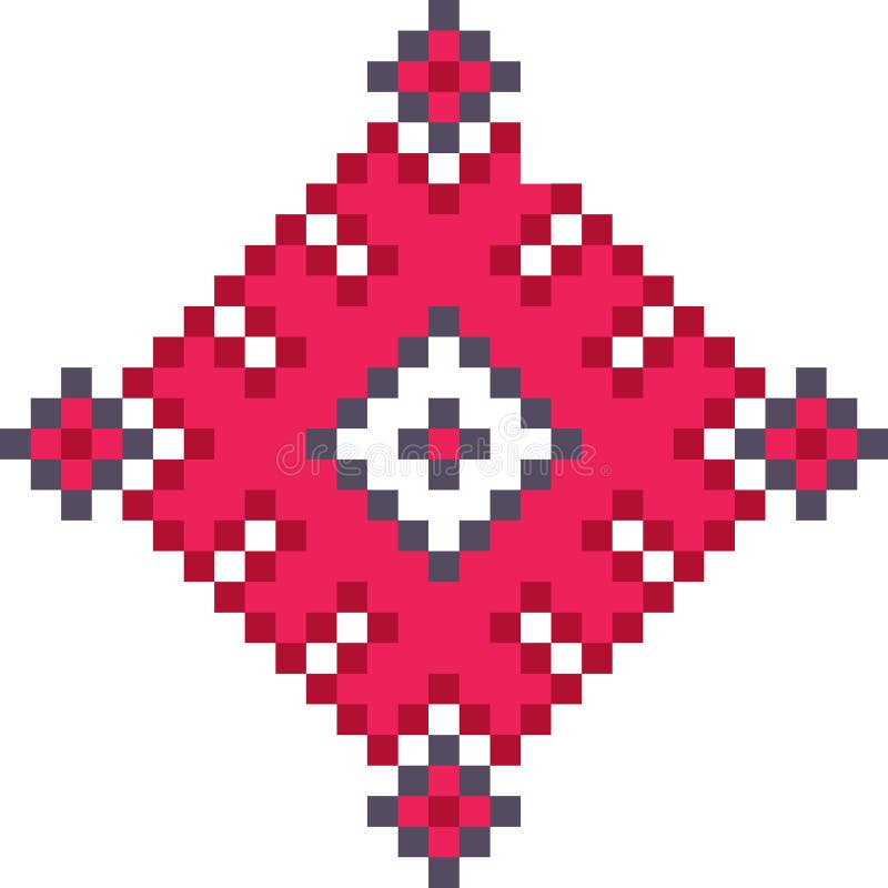 Traditional Geometric Pattern for Slavic Embroidery Stock Vector ...