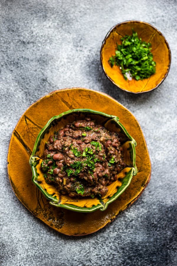 Traditional Georgian Dish Lobio Stock Photo - Image of caucasus, bread ...