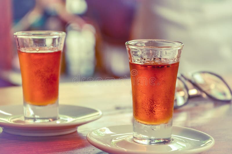 Georgian Chacha Alcoholic Beverage Stock Photo - Image of shot, chacha ...