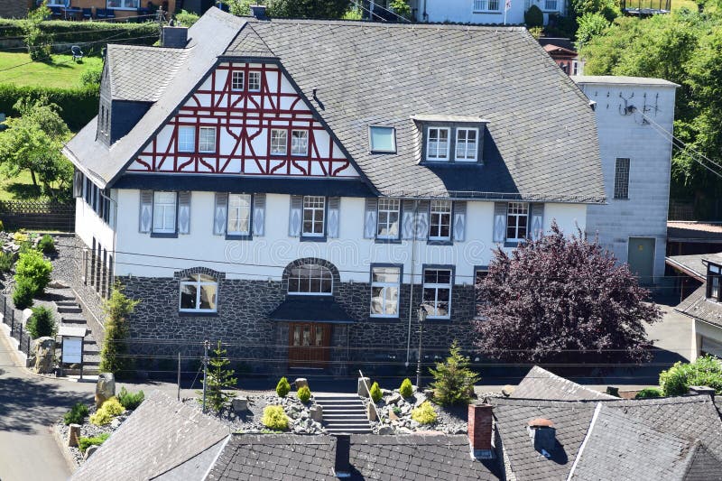 Old School Building Ulmen Germany Stock Photos - Free & Royalty-Free ...