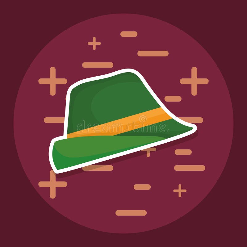 Traditional German Hat Icon Stock Vector - Illustration of bavaria ...