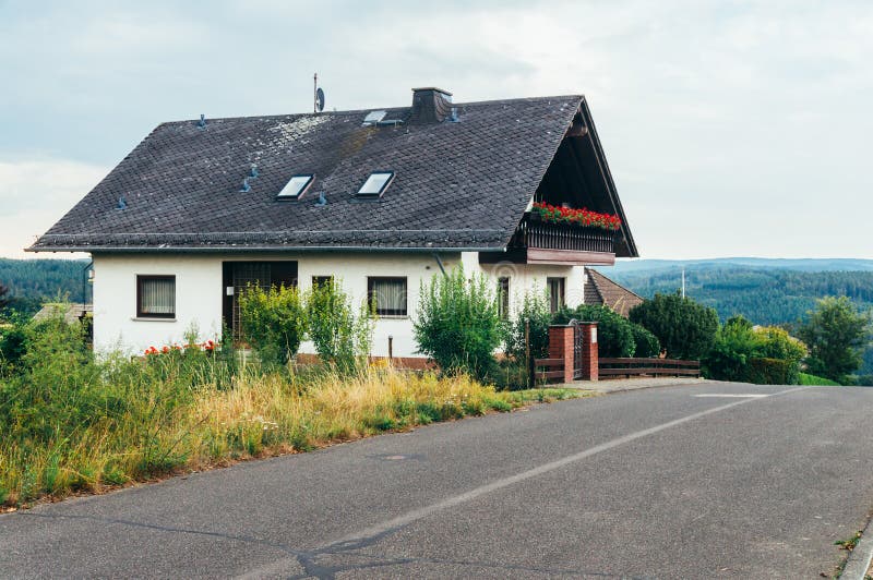 Traditional german house stock image. Image of residence - 62349257