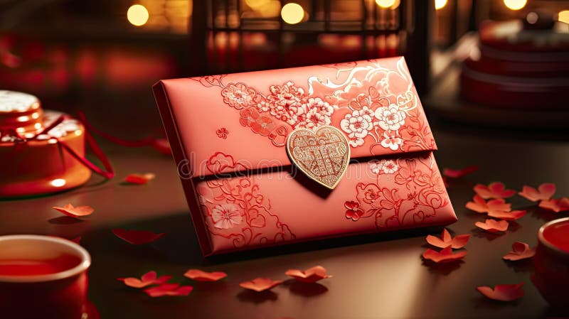 Traditional Gift Red Envelope for Money for Chinese New Year Stock ...