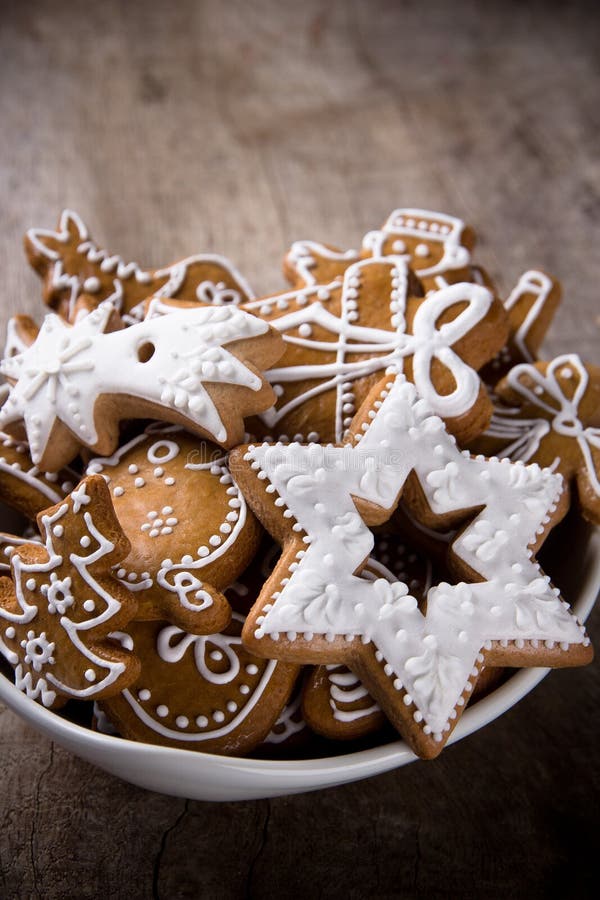 Gingerbread cookies stock photo. Image of food, brown - 22164760