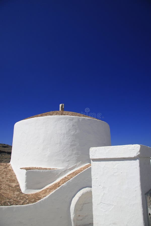 Traditional greek building stock image. Image of island - 1109019