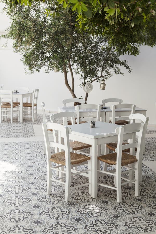 Traditional greek veranda stock photo. Image of house - 70450388