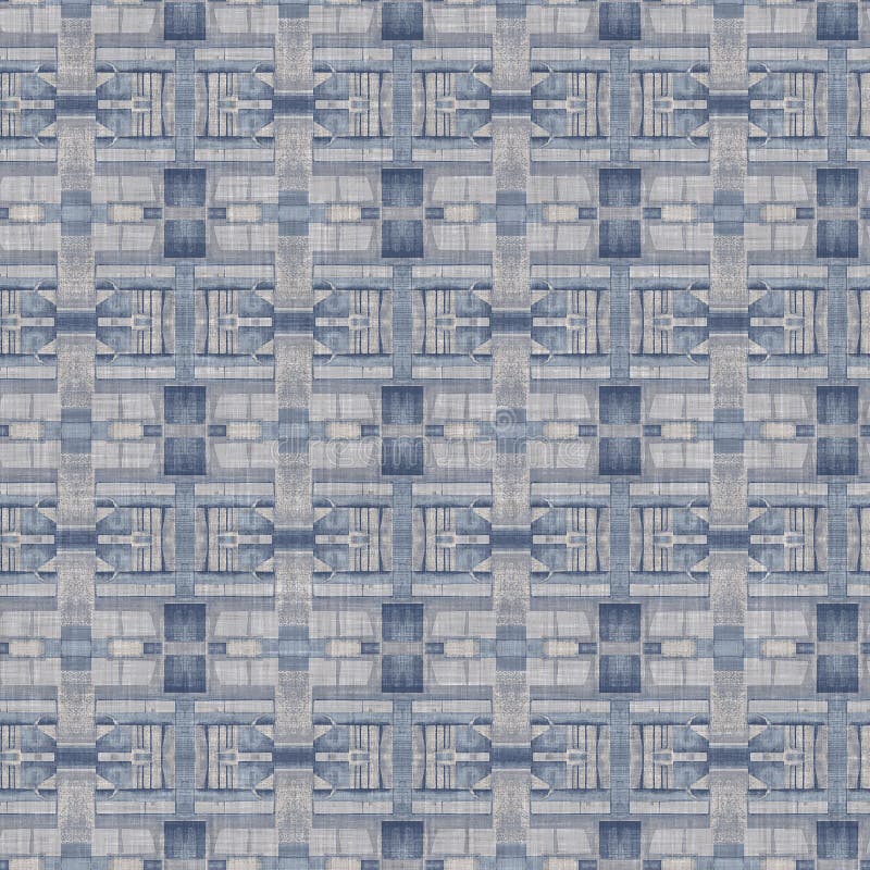 Traditional Grey Mosaic Seamless Pattern Print. Fabric Effect Mexican ...
