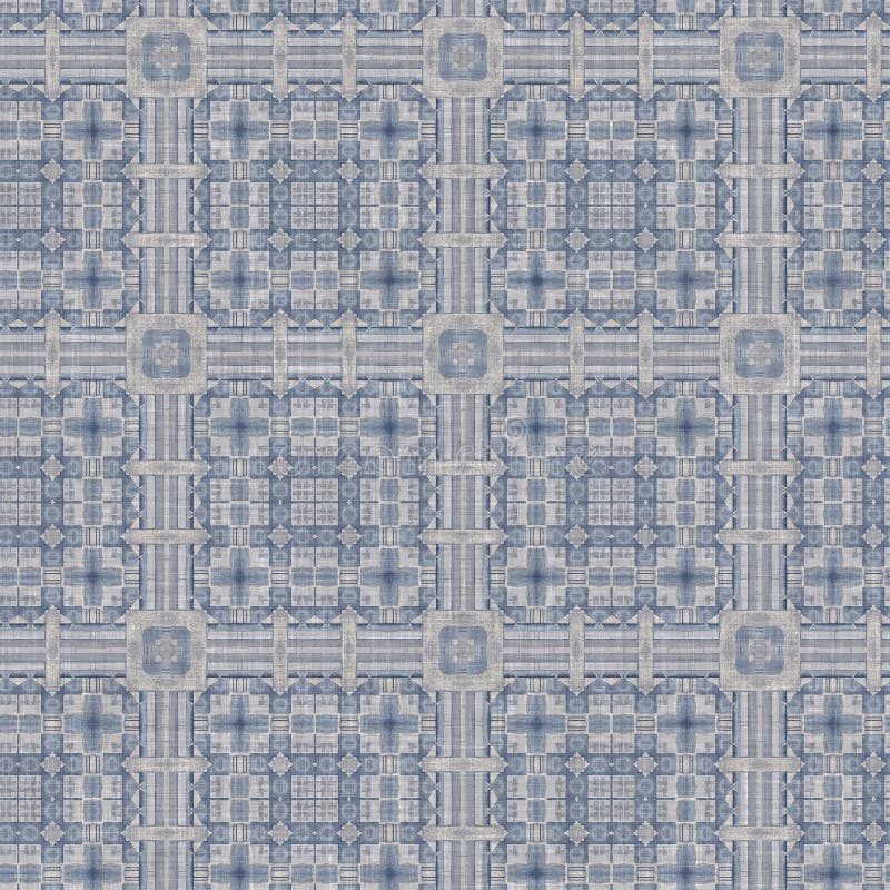 Traditional Grey Mosaic Seamless Pattern Print. Fabric Effect Mexican ...