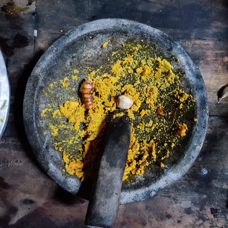 Traditional Grinder and Ural in Assam Stock Photo - Image of used ...