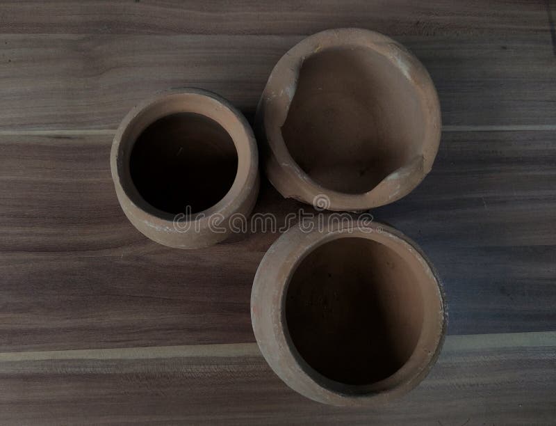 Traditional Hand Craft Pottery Made of Clay Stock Image - Image of ...