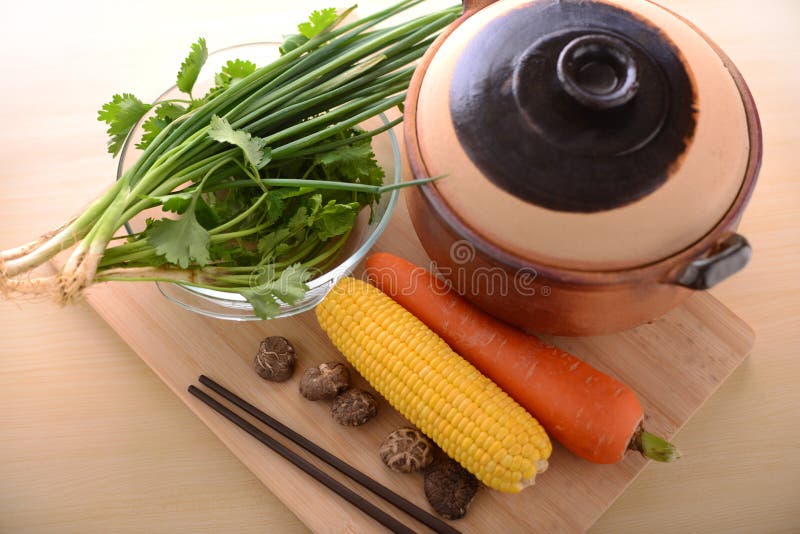 Traditional Healthy Living with Vegetables Stock Photo - Image of ...