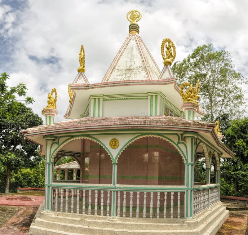 Traditional hindu shrine stock image. Image of bangladesh - 50749057