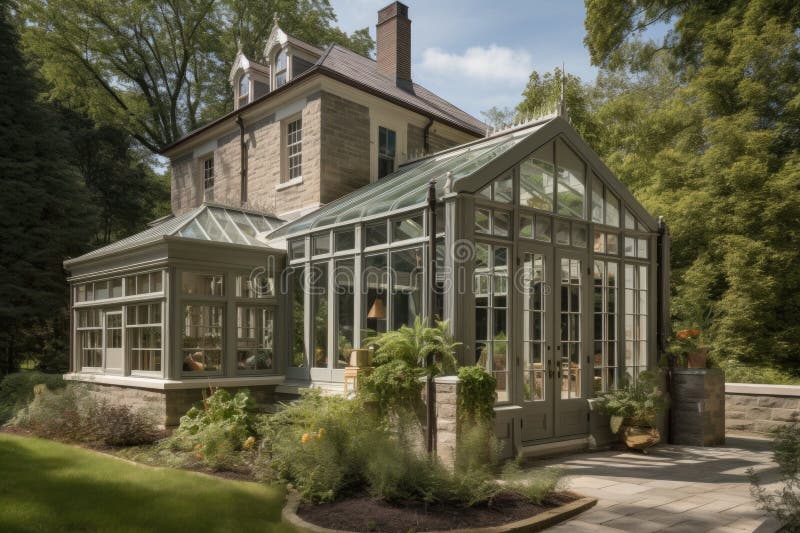 Traditional Home with Sunroom Addition To Maximize Natural Light and ...