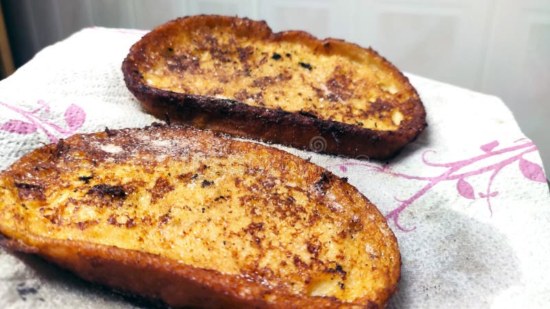 Traditional Homemade Spanish Torrijas Stock Image - Image of delicious ...
