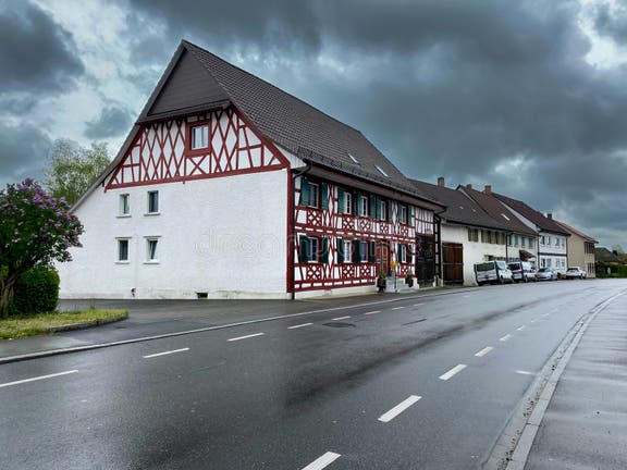 Traditional House in Busingen Stock Photo - Image of rural, busingen ...