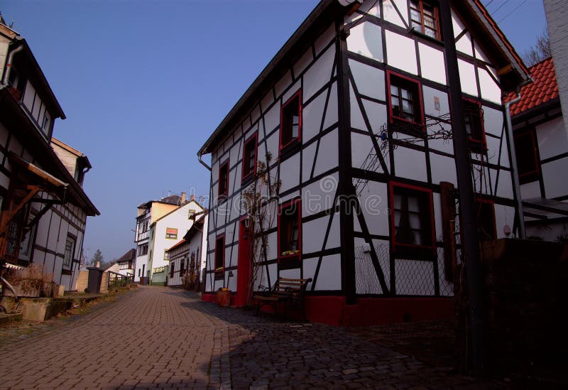 Traditional House in Germany Stock Photo - Image of journey, view: 9529784