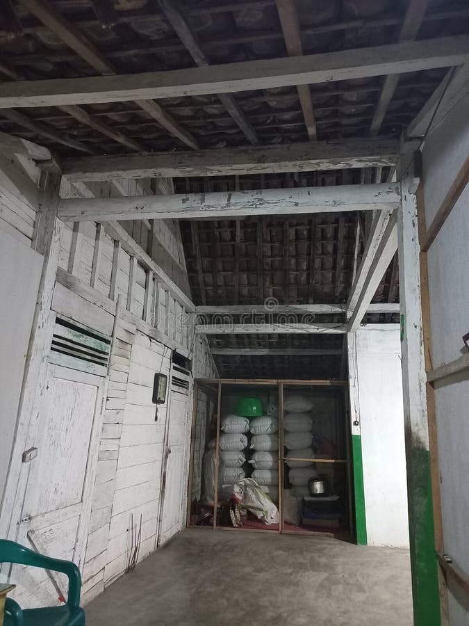 Traditional House with Granary Inside Stock Photo - Image of granary ...