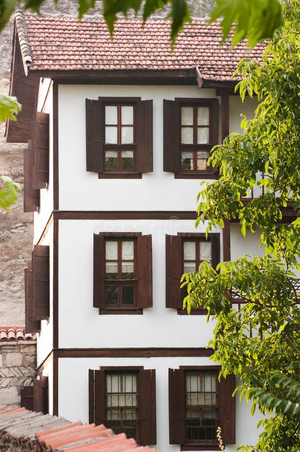 Traditional House Ottoman stock image. Image of building - 17677303