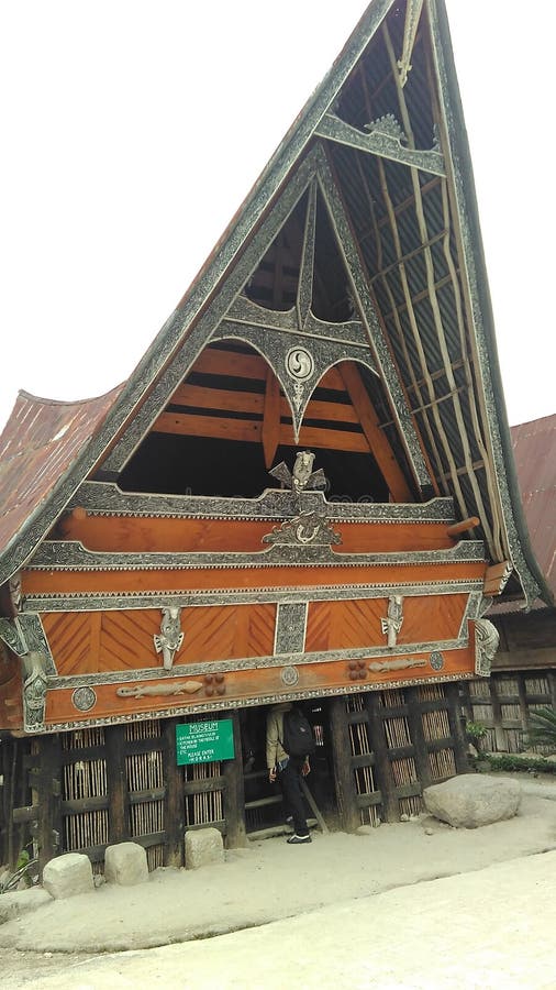 Traditional House Samosir editorial image. Image of traditional - 266513620