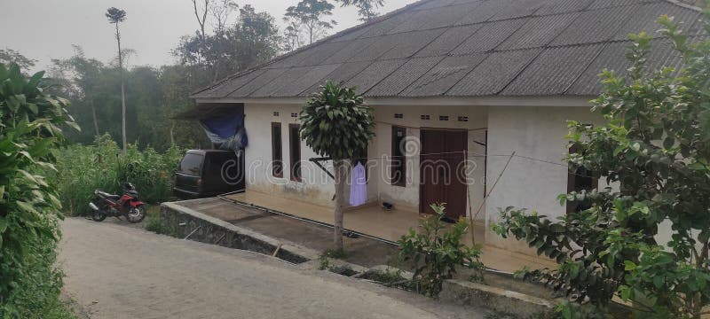 Traditional House in West Java Stock Photo - Image of features, values ...