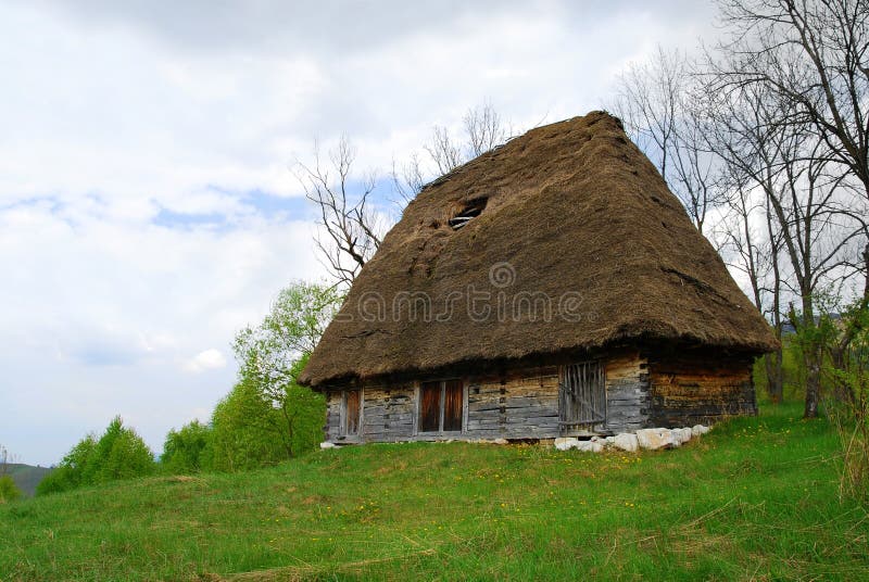 Traditional hut stock image. Image of landscape, land - 19735005
