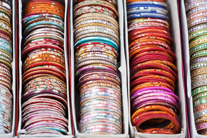 Traditional Indian bangles stock photo. Image of feminine - 29038474