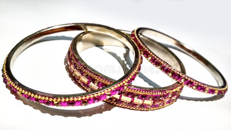 Traditional Indian Colored Wedding Bangles Stock Photo - Image of india ...