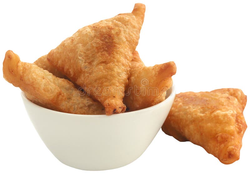 Traditional Indian Deep Fried Breakfast Samosa Stock Photo - Image of ...