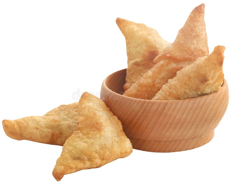Traditional Indian Deep Fried Breakfast Samosa Stock Photo - Image of ...