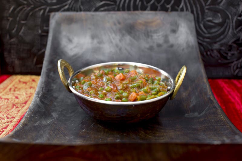 Traditional Indian Food Mix Vegetables Stock Photo - Image of tikka ...