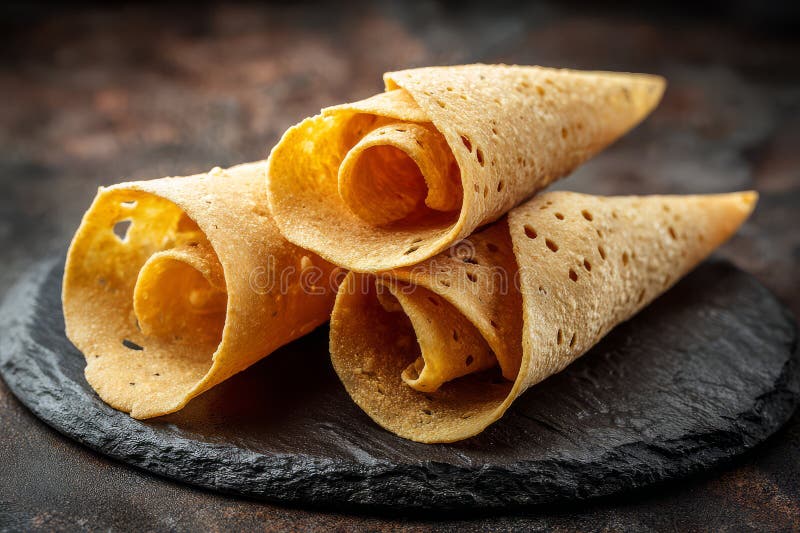 Papad Variations Display Stock Illustrations – 4 Papad Variations ...