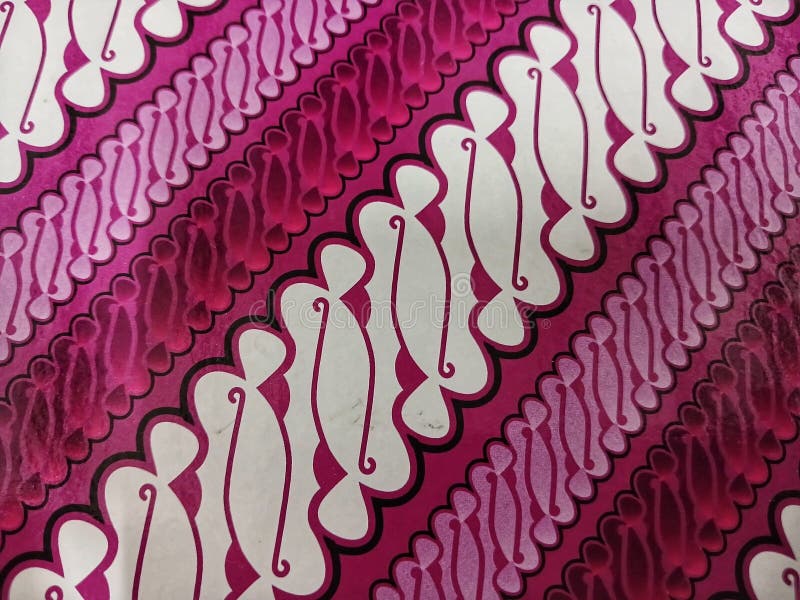 Traditional Indonesian Batik Cloth Patterns Stock Photo - Image of ...