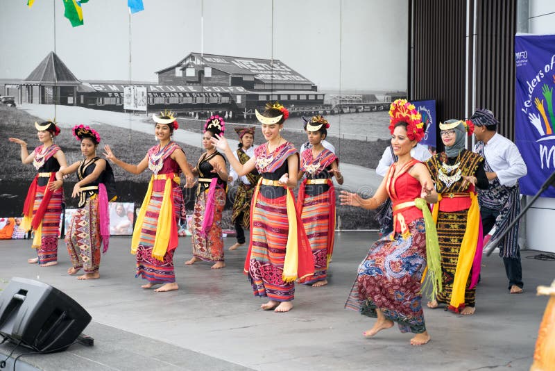 The Traditional Indonesian Boat Stock Image - Image of sailboat ...