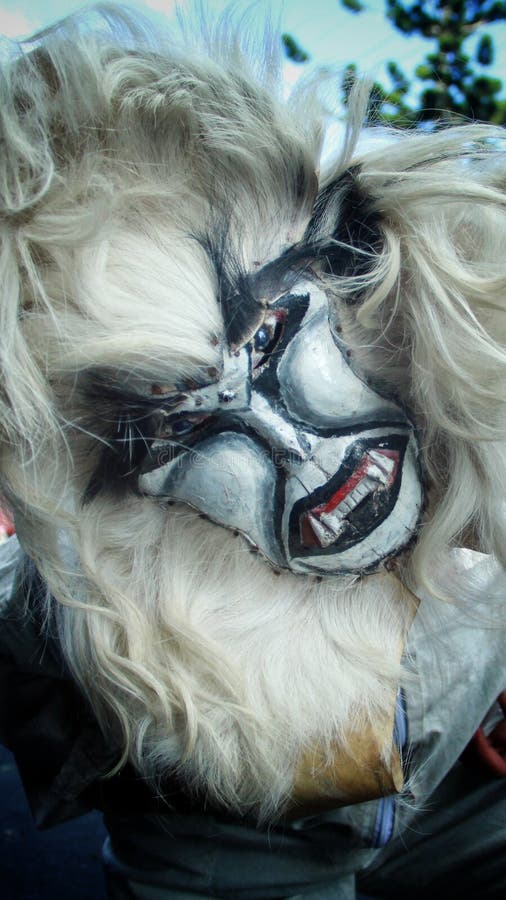 Traditional Indonesian Monkey Head Mask Stock Photos - Free & Royalty ...